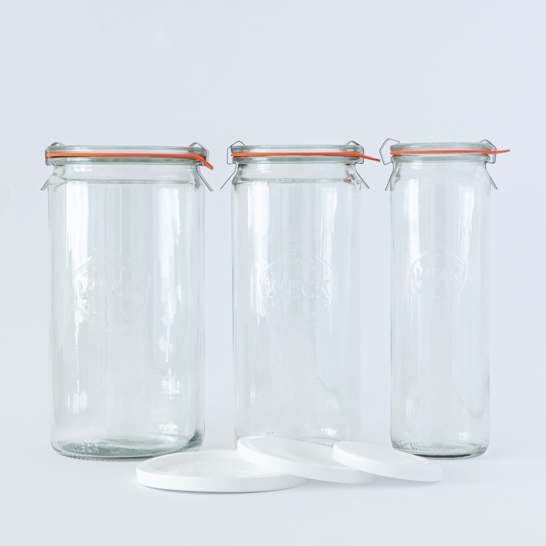 WECK Jar Cylinder Bundle – Sourdough Supplies
