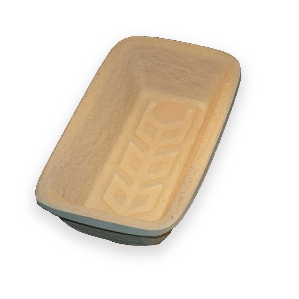 Spruce Wood Pulp Banneton - Rectangle with Leaf Pattern – Sourdough ...