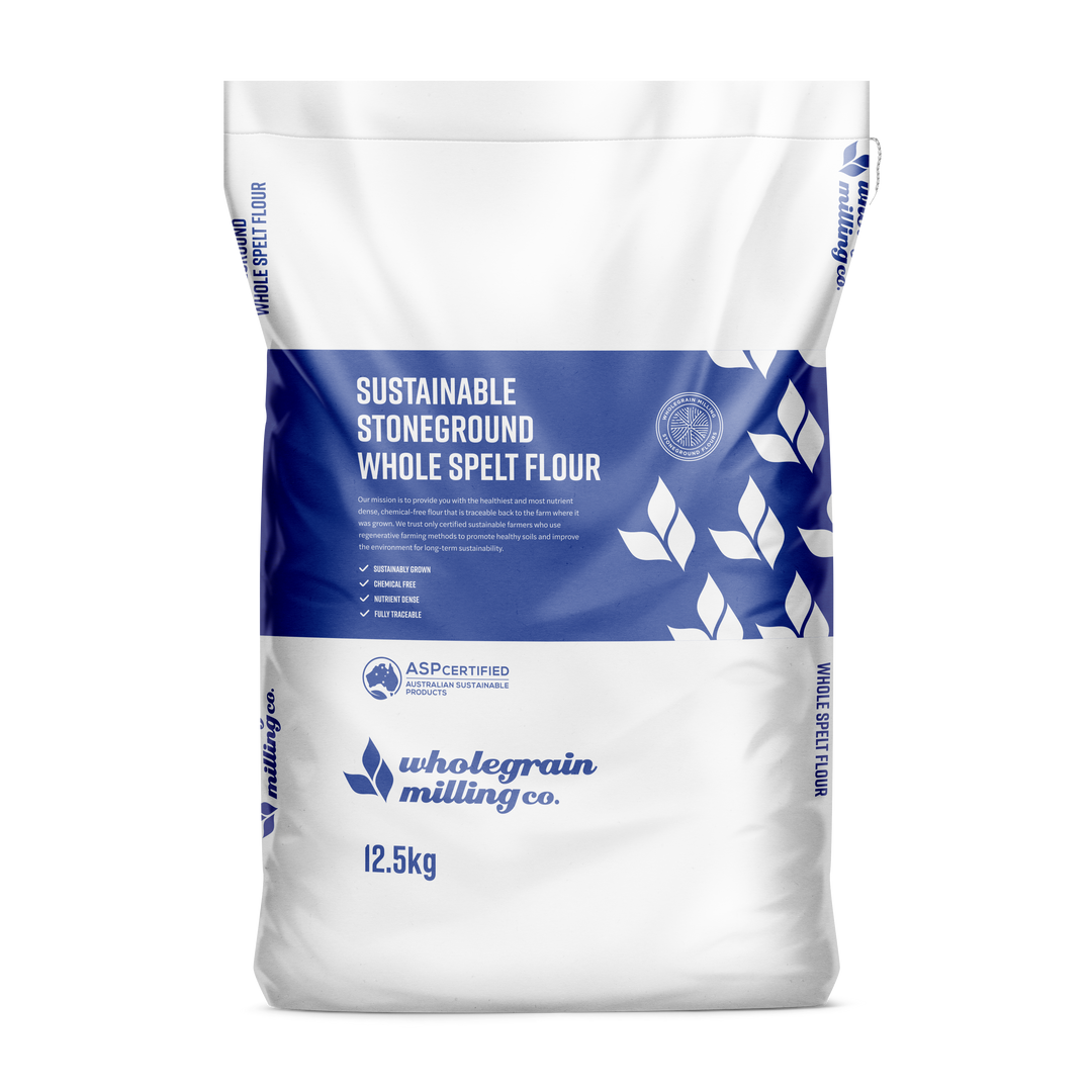 Sustainable Stoneground Whole Spelt Flour 12.5kg / 2.5kg – Sourdough ...